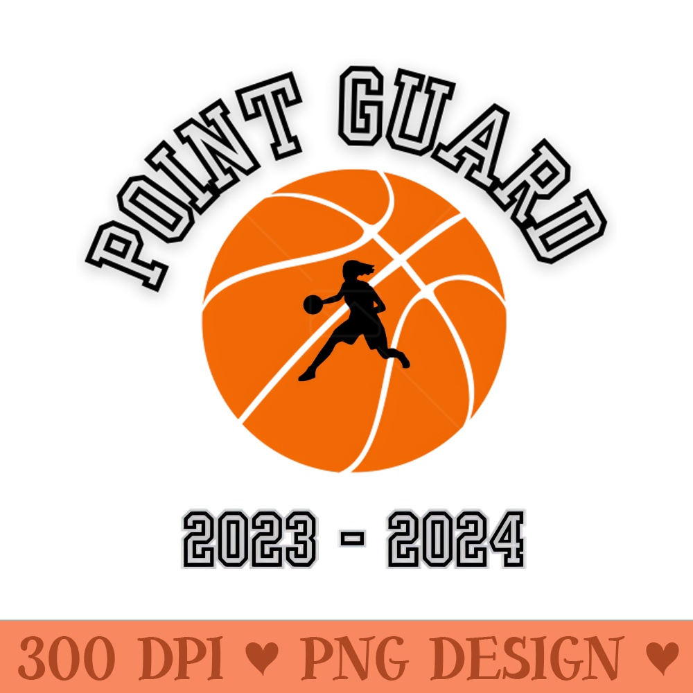 Female Point Guard - Digital PNG Files | Inspire Uplift