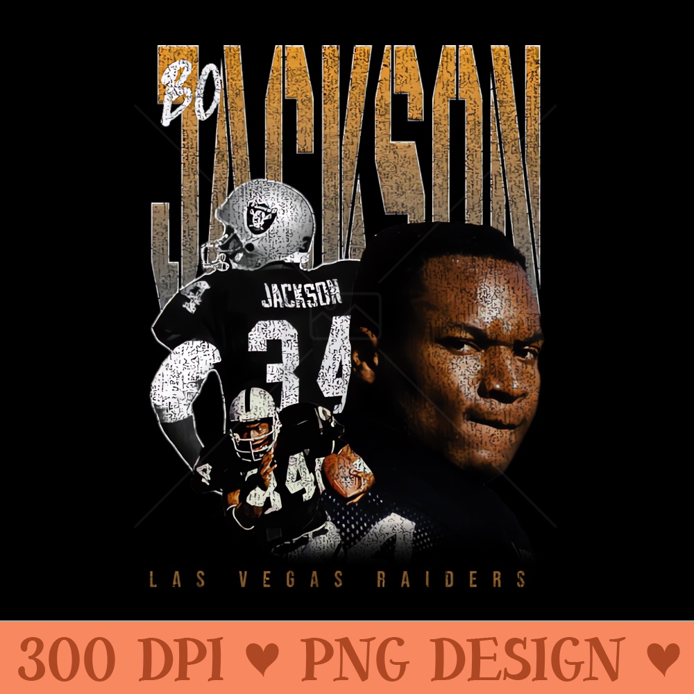 Bo Jackson - PNG Download Bundle | Inspire Uplift
