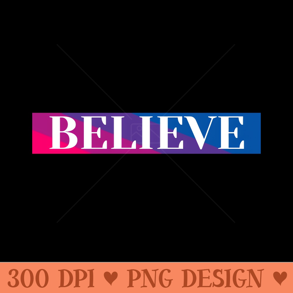 BALTIMORE BELIEVE DESIGN - Digital PNG Download | Inspire Uplift