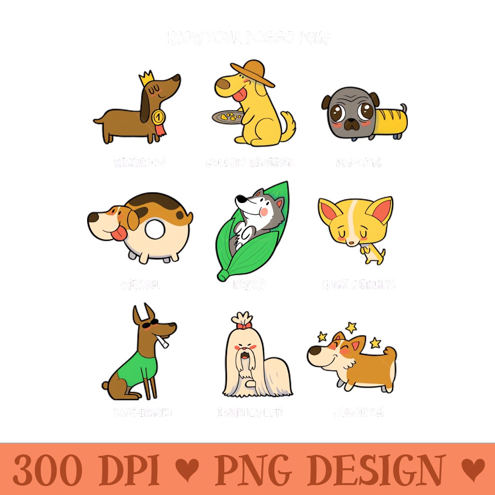 Know you doggo puns! - PNG Design Downloads - Inspire Uplift
