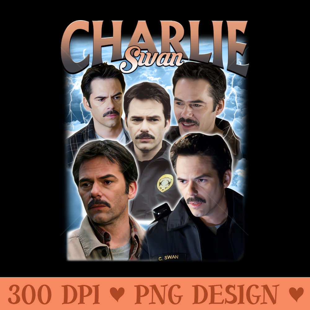 Charlie Swan Twilight Team Charlie TWILight - Digital PNG Ar | Inspire ...