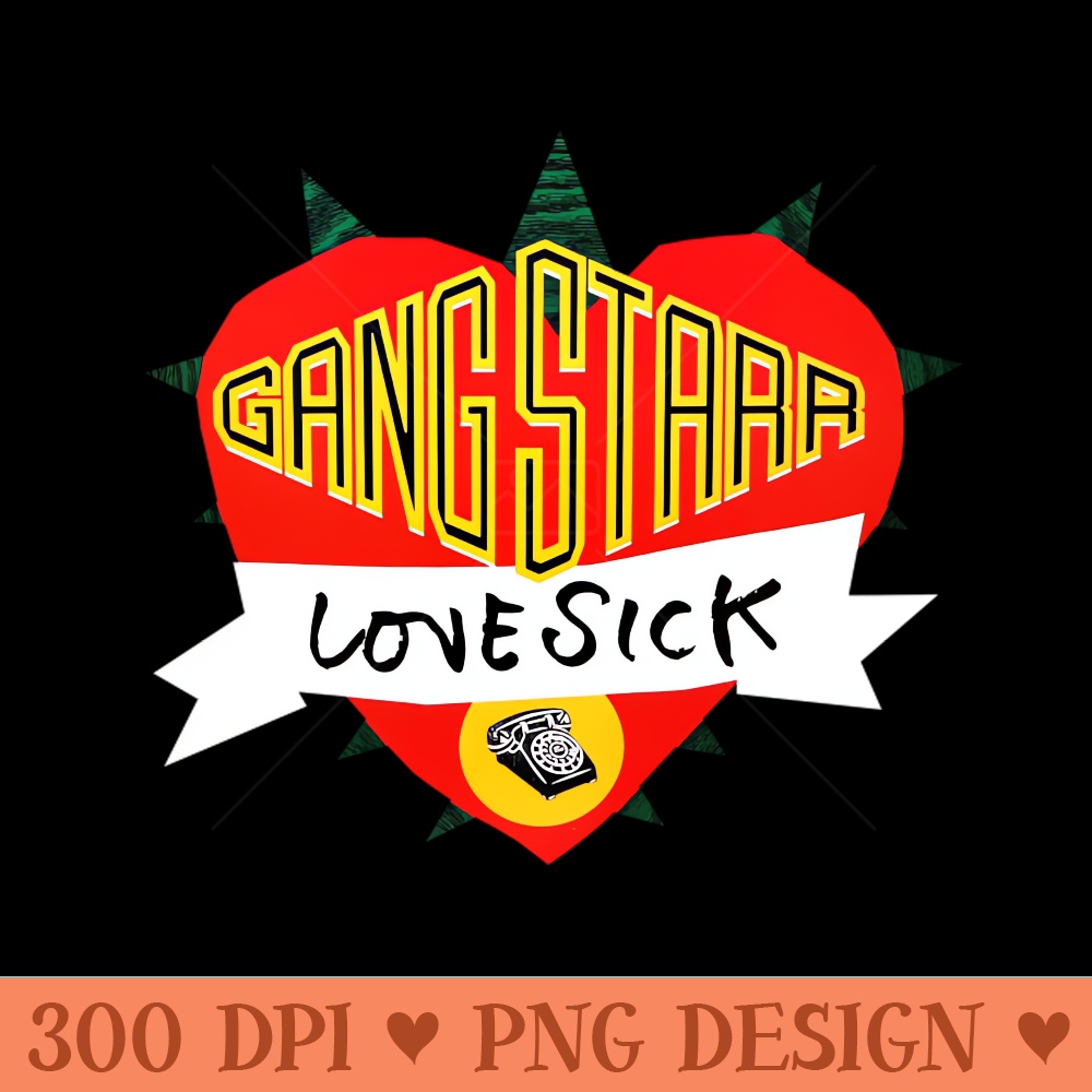 Lovesick (1991) - Digital PNG Art | Inspire Uplift