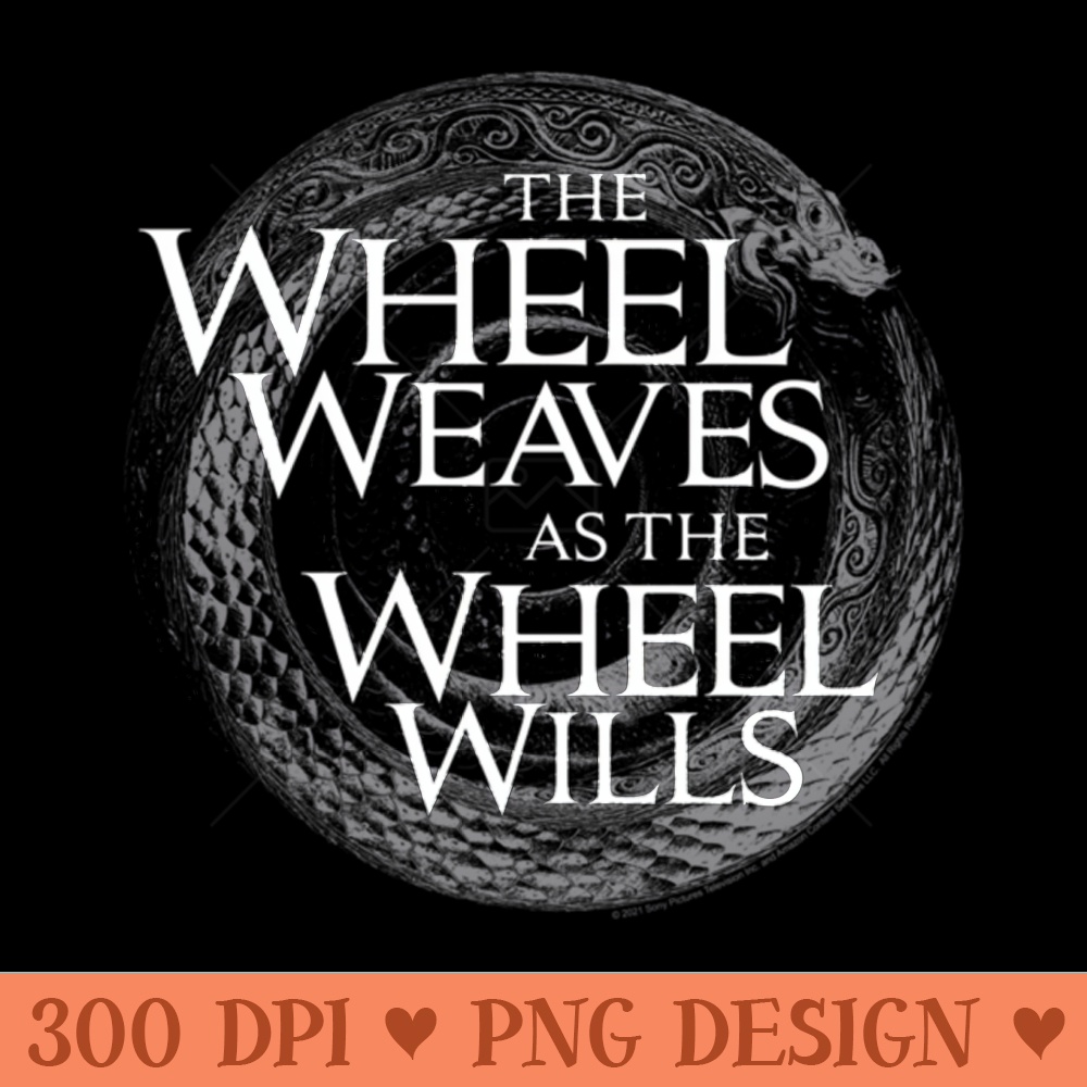 The Wheel Of Time The Wheel Weaves - PNG Downloadable Art | Inspire Uplift