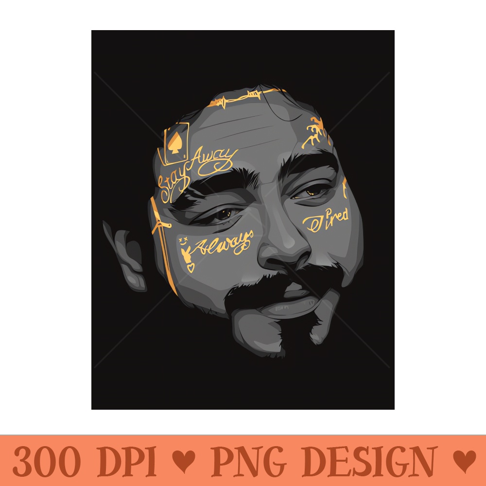 Post Malone Graphic - PNG Download Collection | Inspire Uplift