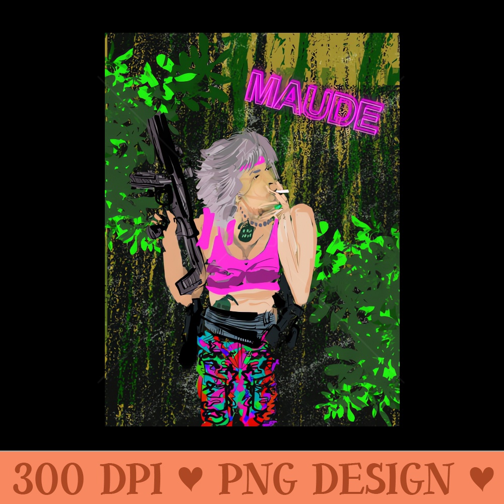 maude - Digital PNG Art | Inspire Uplift