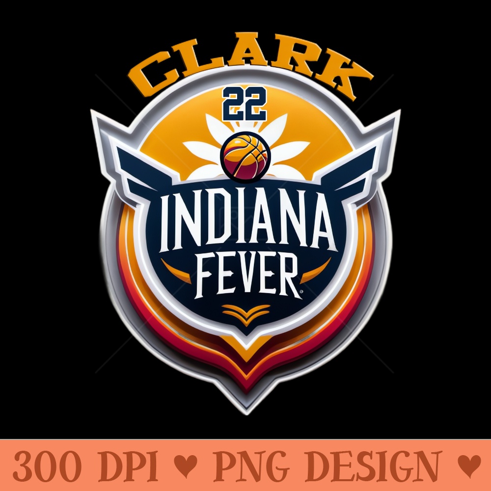 Caitlin Clark 22 Fever - Sublimation PNG Designs - Inspire Uplift