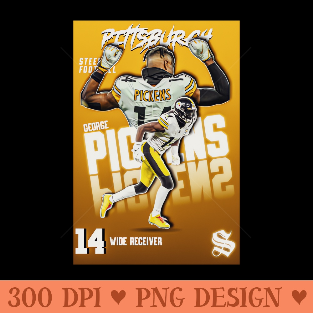 George Pickens - Transparent PNG | Inspire Uplift