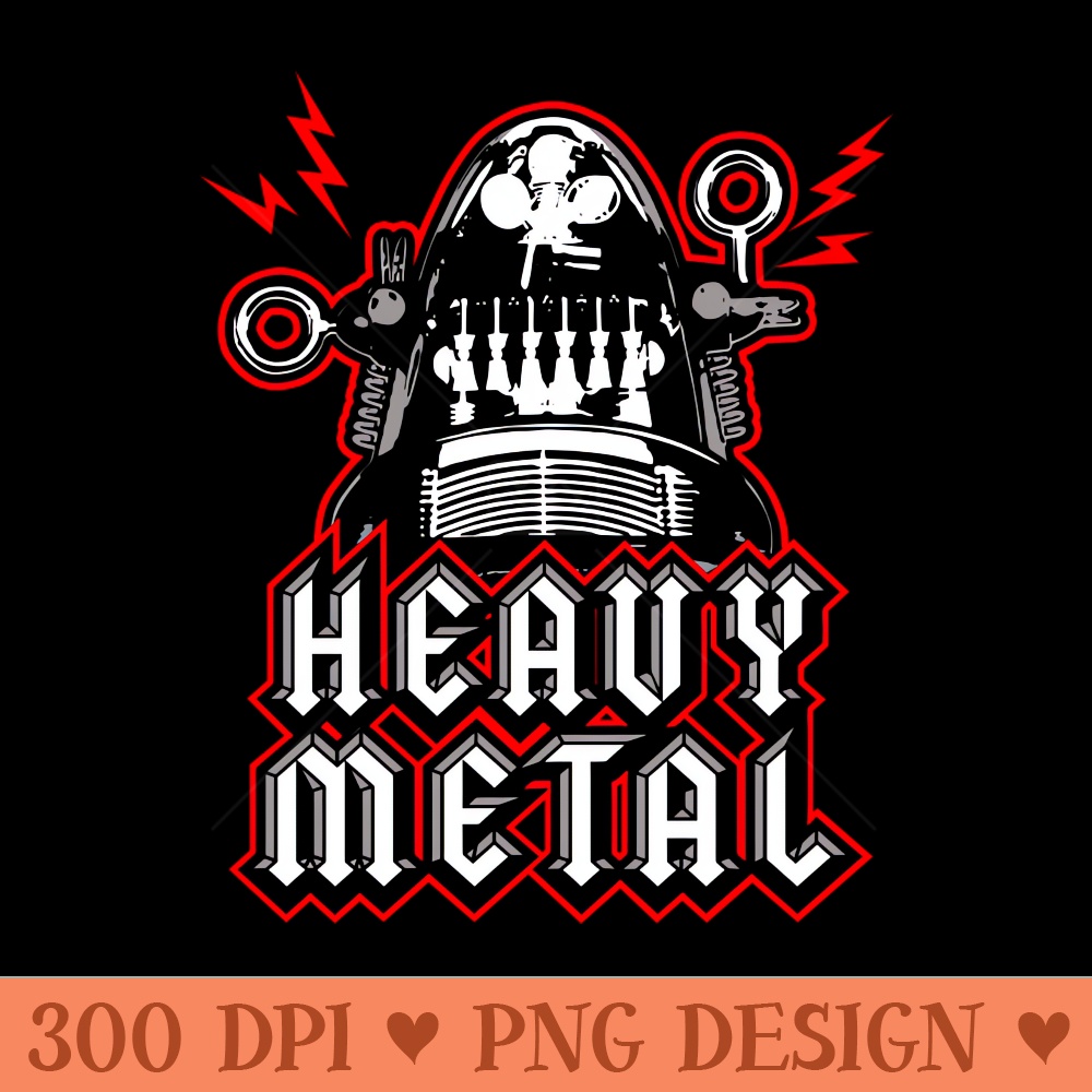 HEAVY METAL ROBOT 3.0 - PNG Download | Inspire Uplift