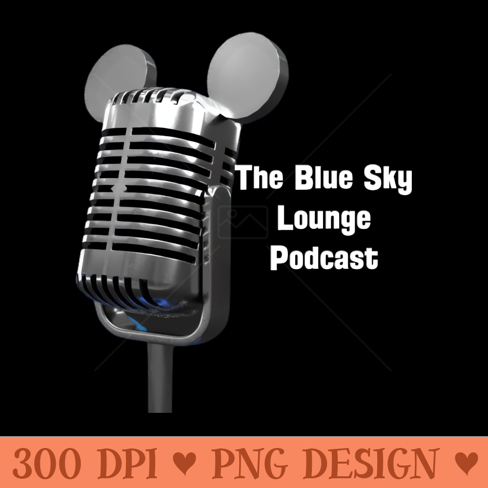 The Blue Sky Lounge Logo 2.0 - Digital PNG Graphics | Inspire Uplift