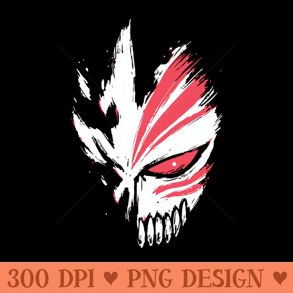Anime and Manga Bleach Mask Fanart - PNG Design Downloads | Inspire Uplift