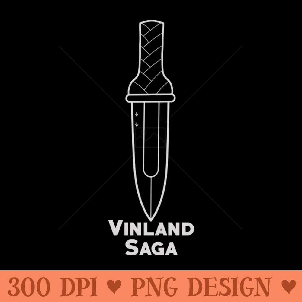 Vinland Saga thorfinn son of thors Sword Black - PNG Design | Inspire ...