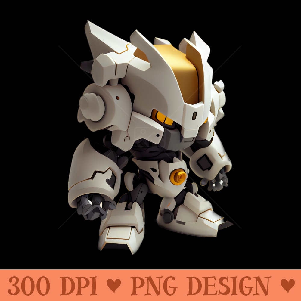 Cute 3D Chibi Mecha Adorable Mecha - PNG Download Website | Inspire Uplift