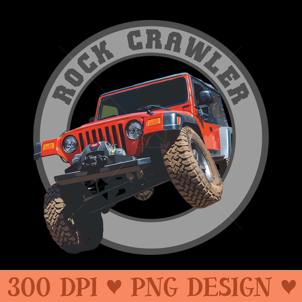 Rock Crawler - Digital PNG Graphics | Inspire Uplift