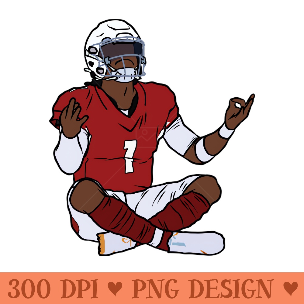 Kyler Murray Meditation Celebration - PNG Graphics | Inspire Uplift