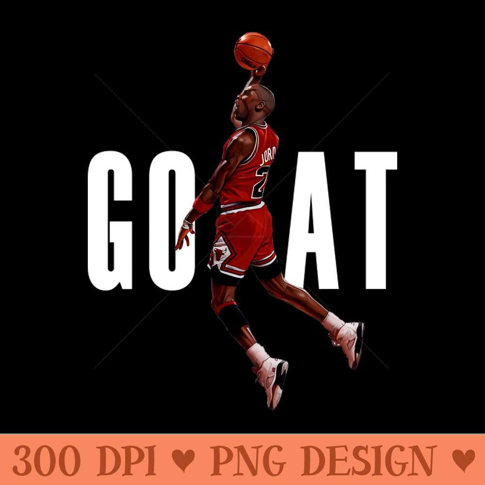 The GOAT - Instant PNG Download | Inspire Uplift