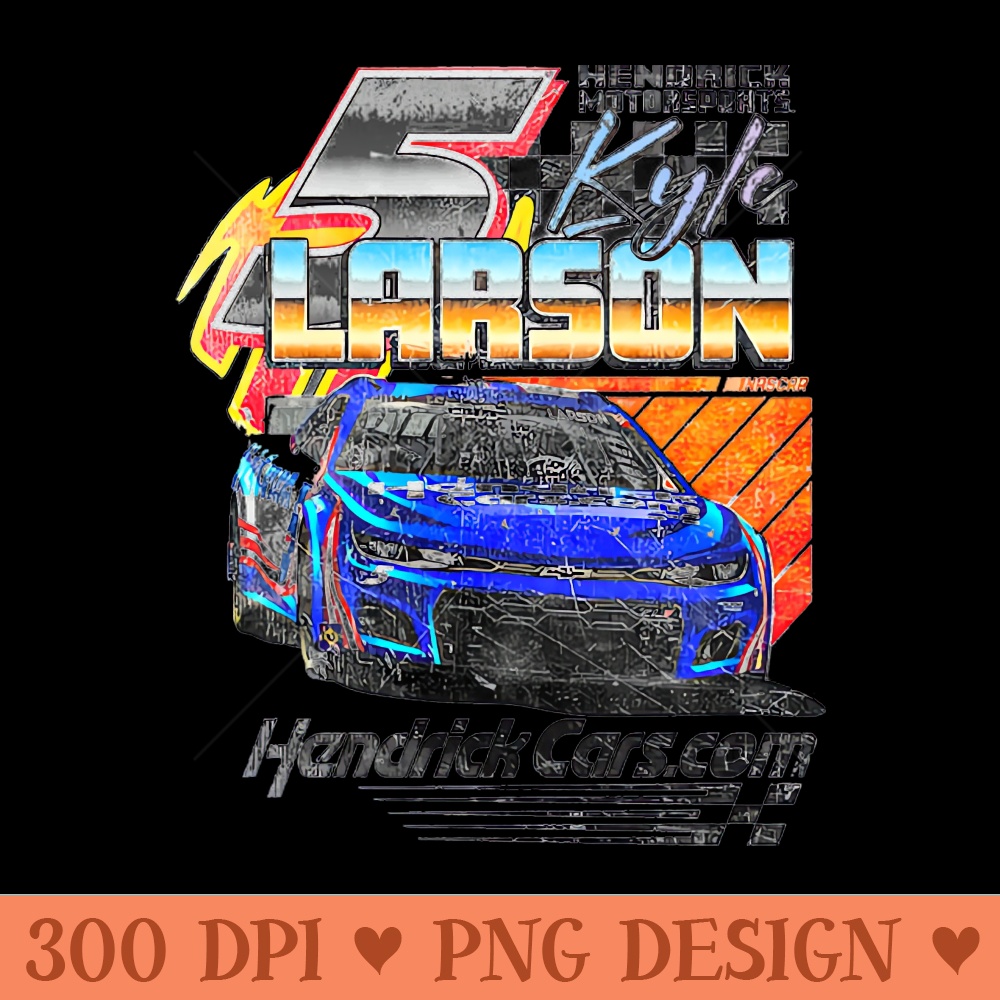 Kyle Larson Throwback Car - Download PNG Graphics | Inspire Uplift