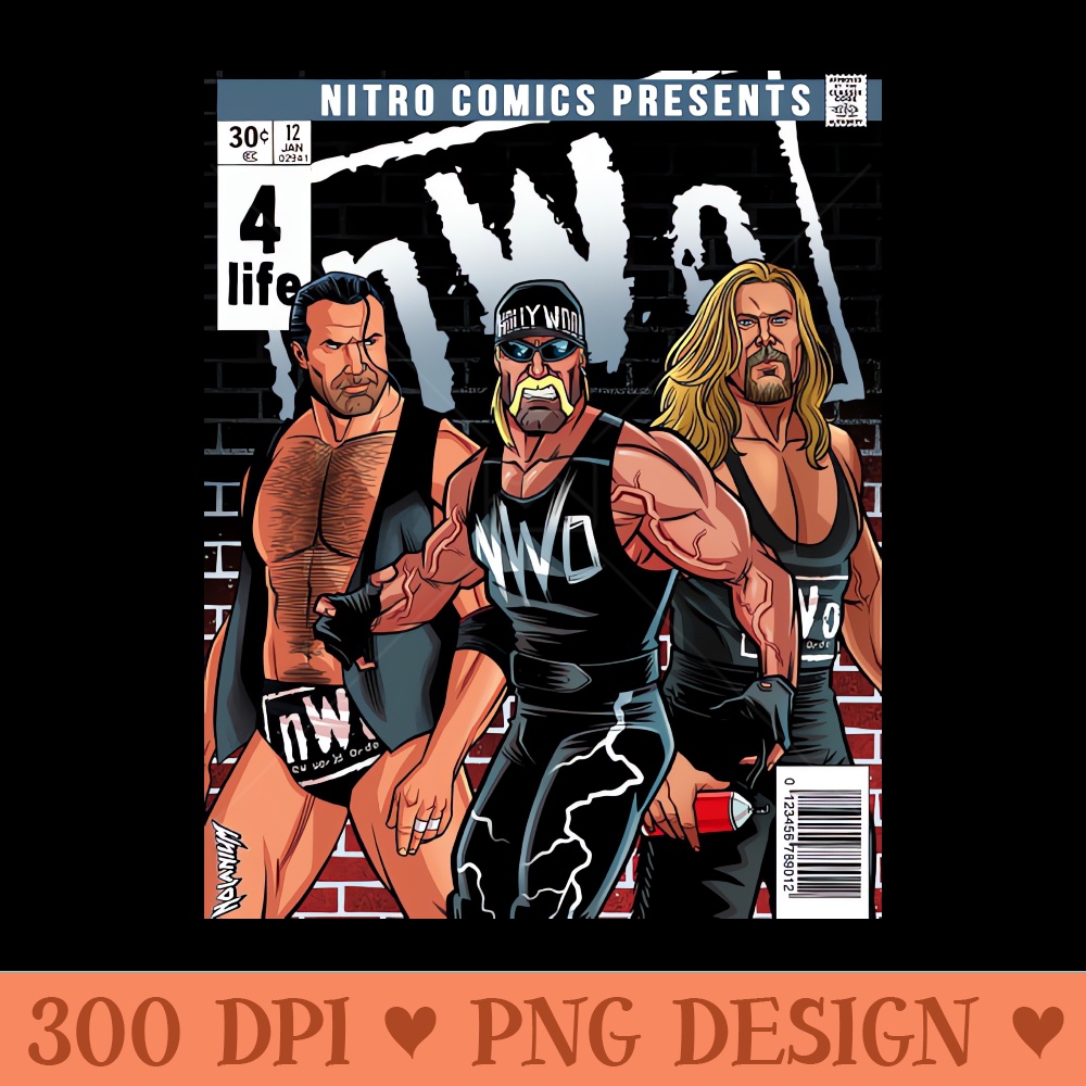 Scott Hall Razor Ramon Edge - Sublimation PNG | Inspire Uplift