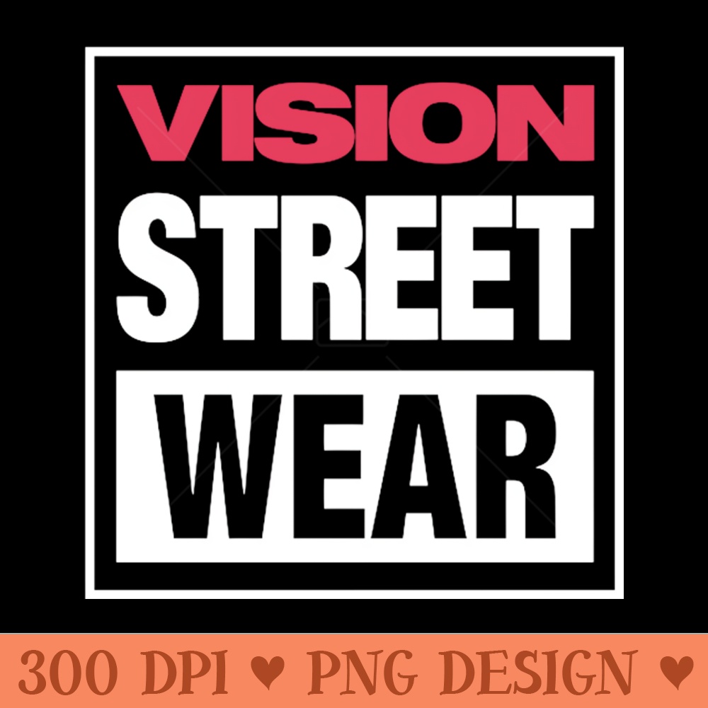 Vision Street Wear 80s Skateboarding Retro 1980s Classic - D | Inspire ...