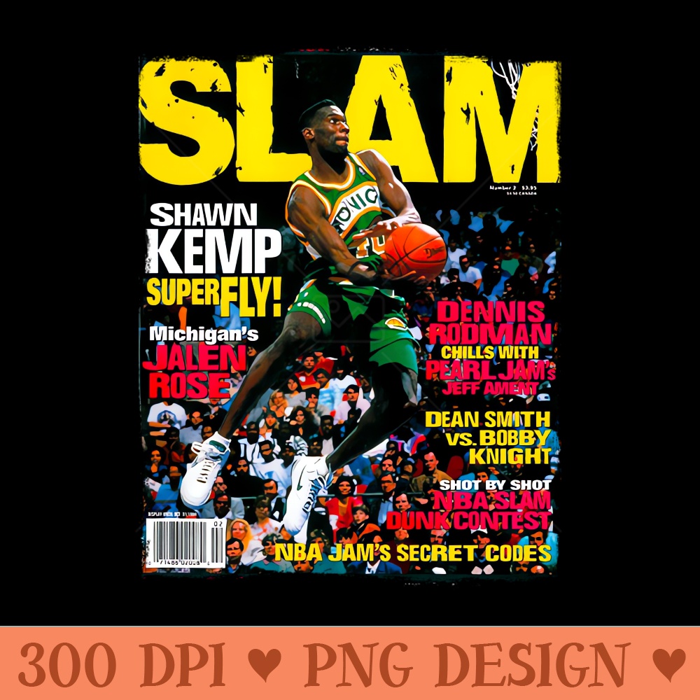 KEMP SLAM - Digital PNG Graphics | Inspire Uplift