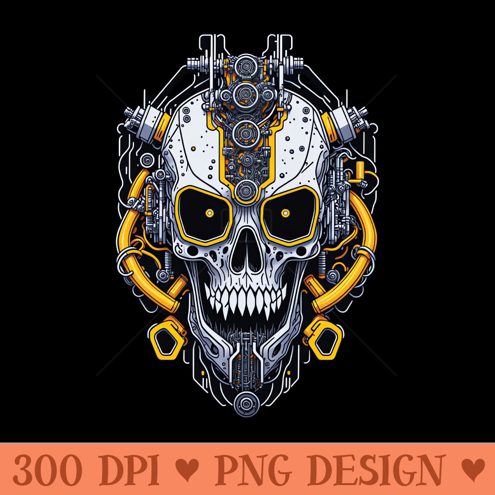 Mecha Skull S01 D13 - Free PNG Downloads | Inspire Uplift