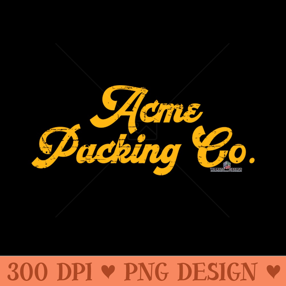 Acme Packing Co. - PNG Downloadable Art | Inspire Uplift