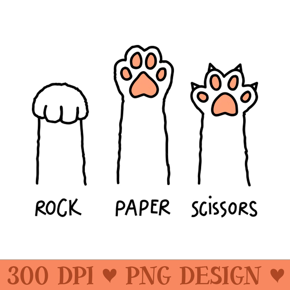 Rock Paper Scissors K9 - PNG Printables | Inspire Uplift