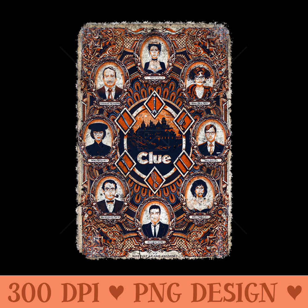 Vintage Clue - PNG Graphics - Inspire Uplift