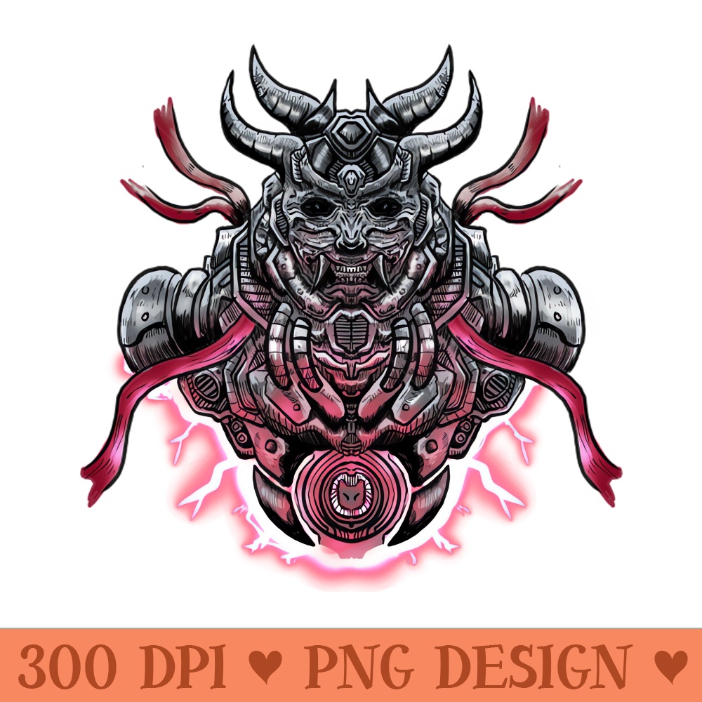 Oni cyber - PNG Download Pack | Inspire Uplift