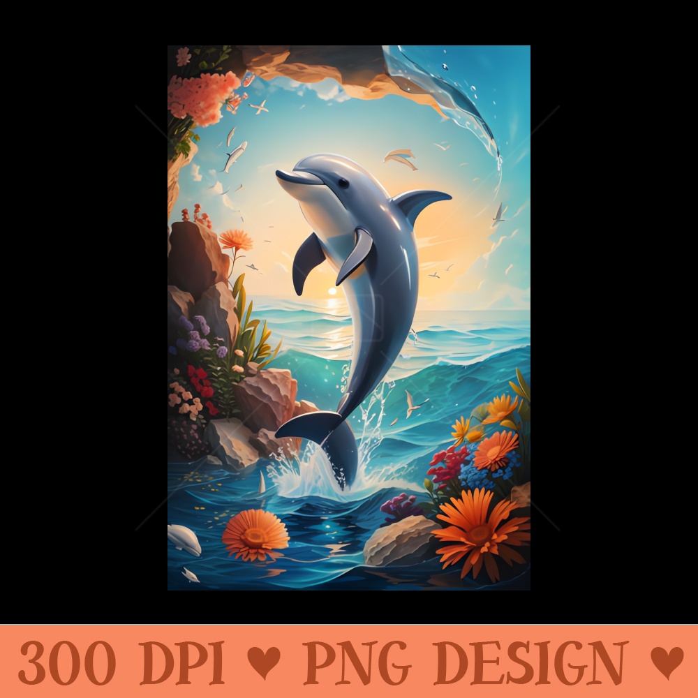 Dolphin - PNG Clipart | Inspire Uplift