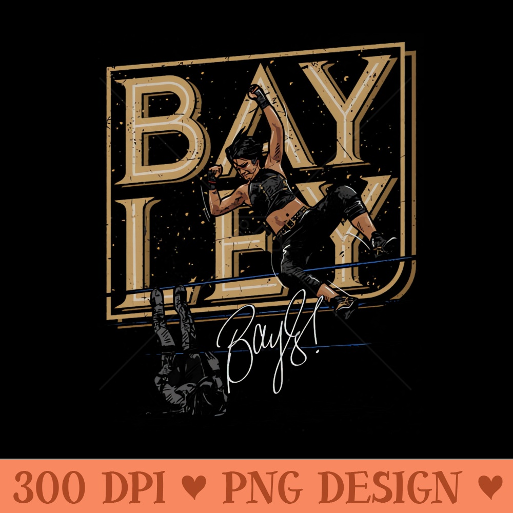 Bayley Elbow Drop - PNG Designs | Inspire Uplift