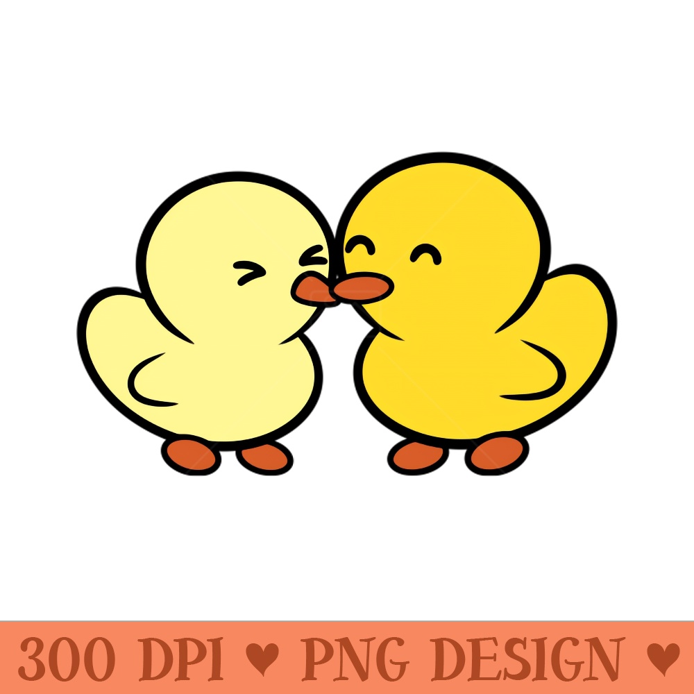 Duckie and Duck Kiss - - Inspire Uplift