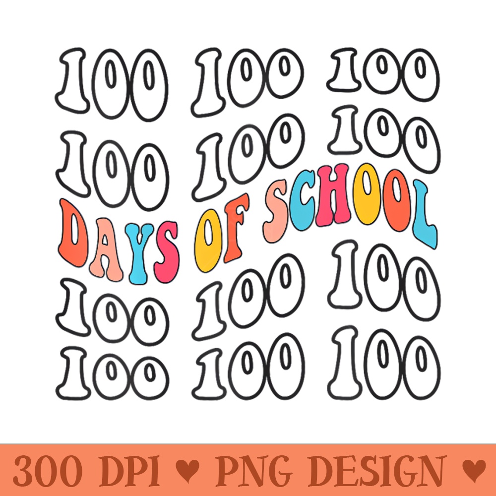 Groovy 100 Days of School 100th Day Of School Teacher - Prem | Inspire ...