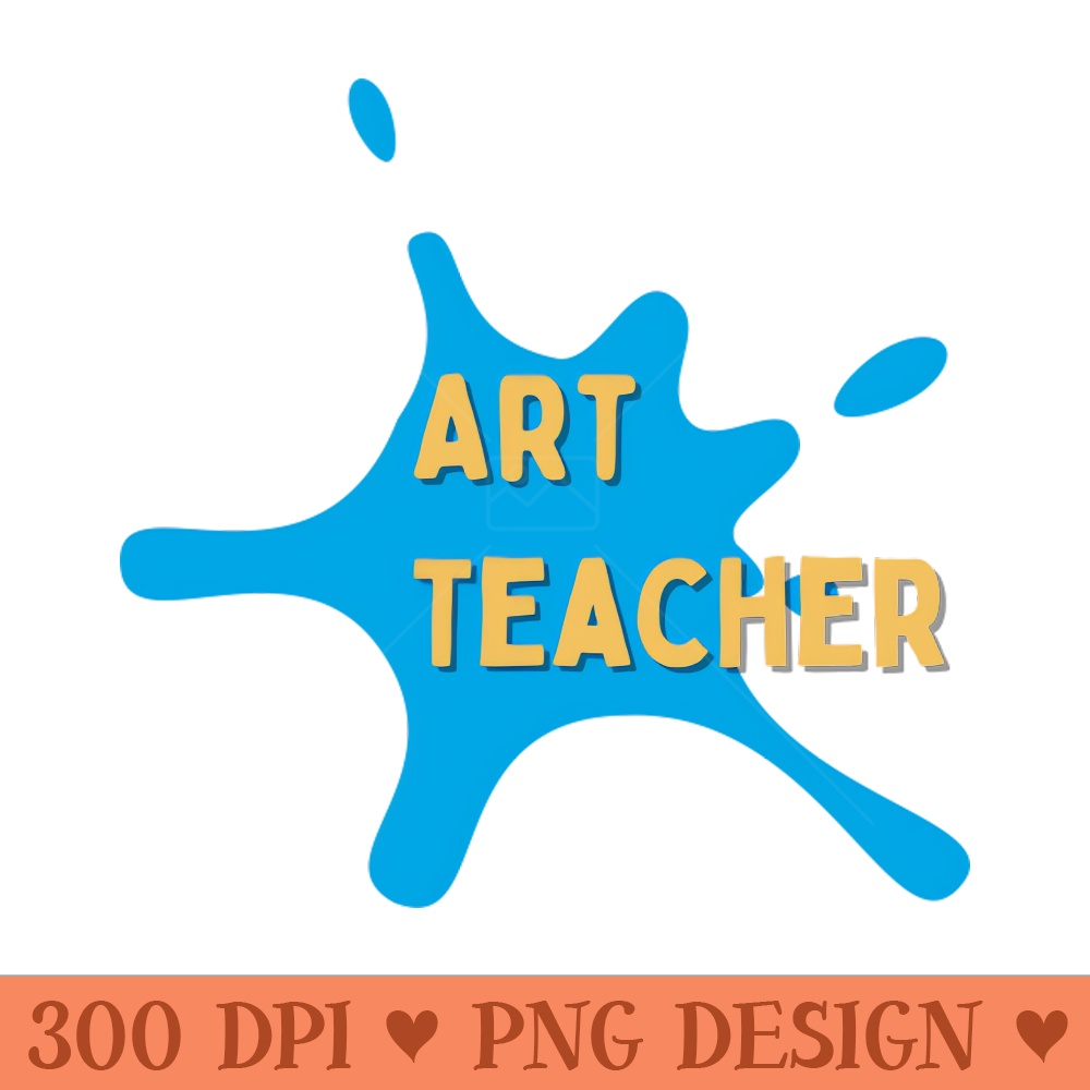 Art Teacher - PNG Download Pack | Inspire Uplift