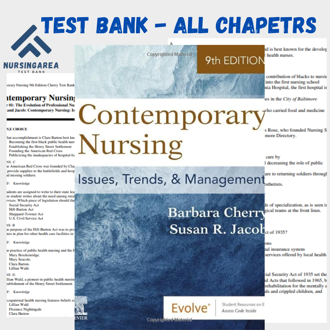 Test bank for Contemporary Nursing: Issues, Trends, & Manage | Inspire ...