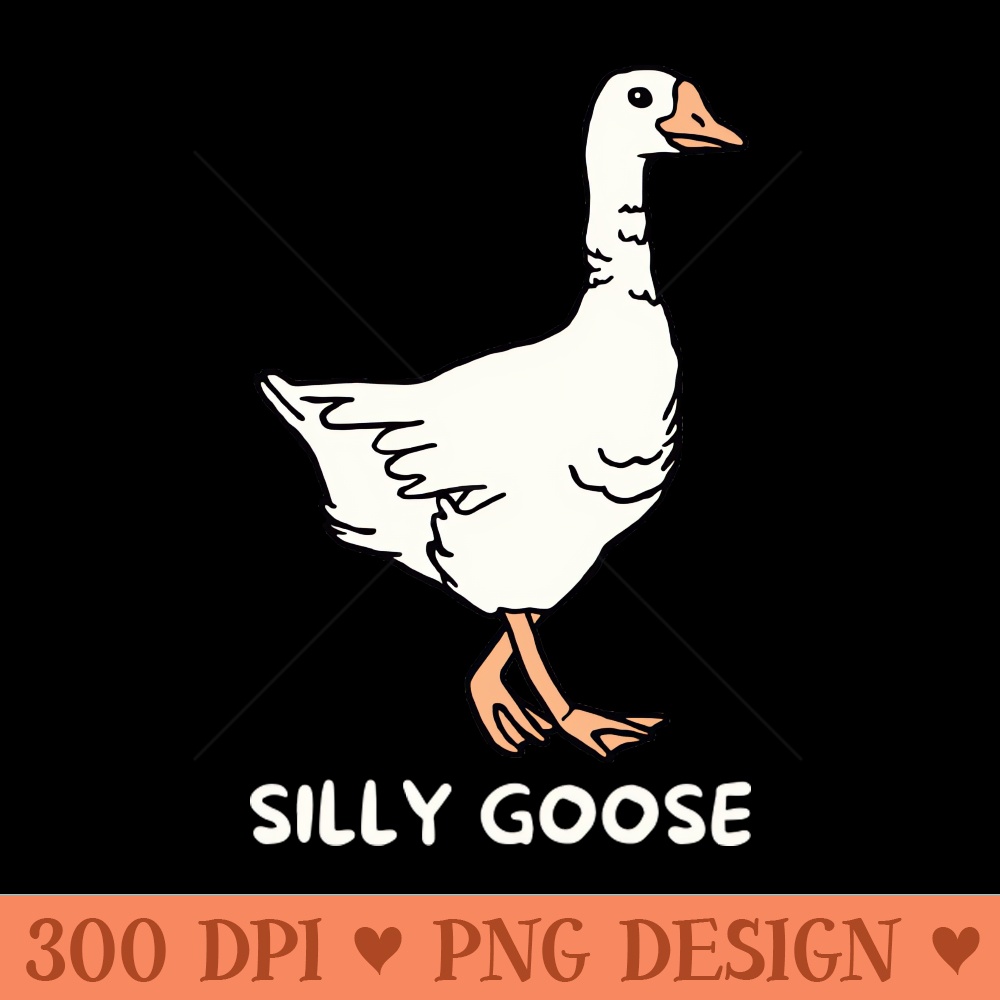 Silly Goose Pocket Patch - Vector PNG Download | Inspire Uplift