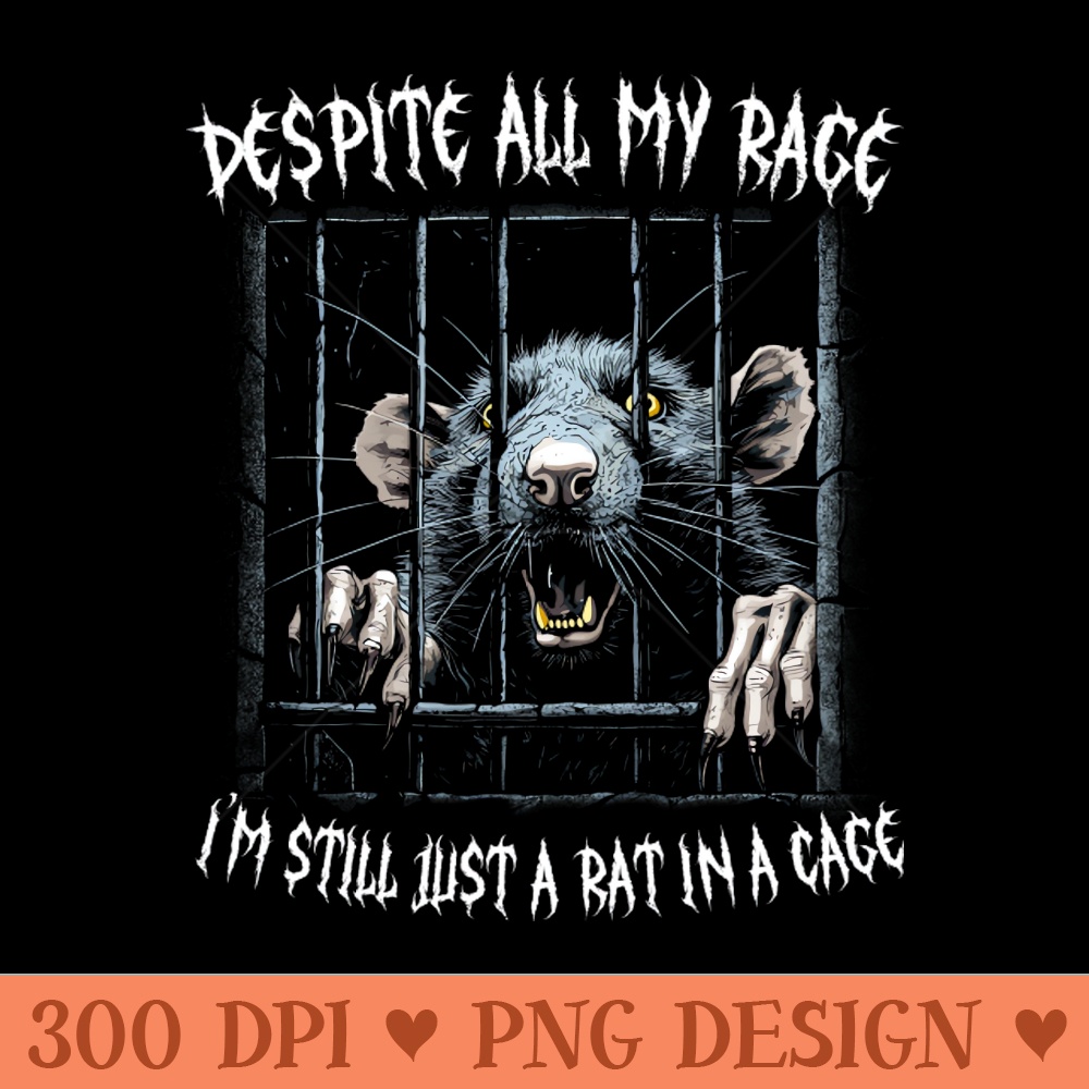Despite All My Rage, Im Still Just A Rat In A Cage - Transpa | Inspire ...