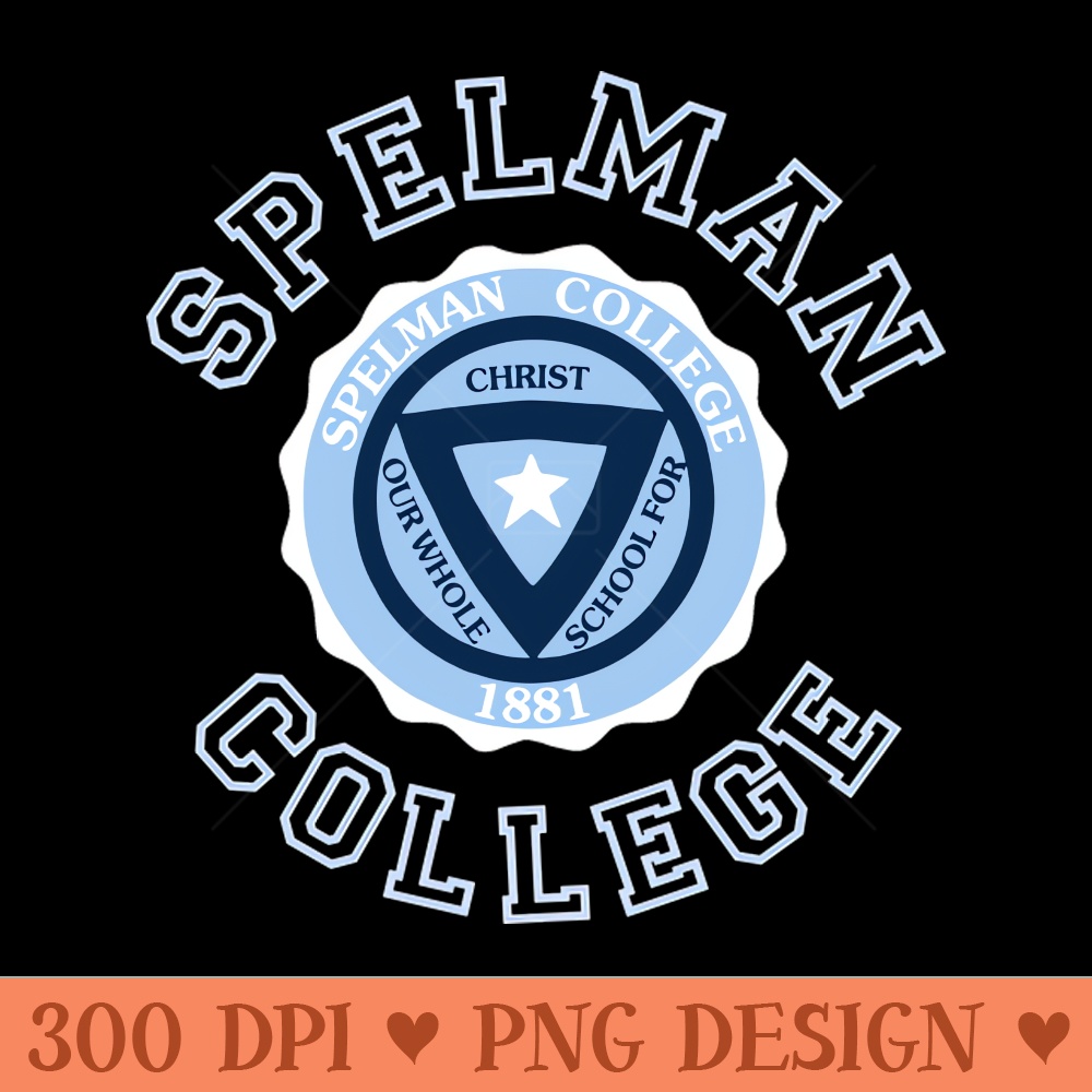 Spelman 1881 College Apparel - PNG Downloadable Resources | Inspire Uplift