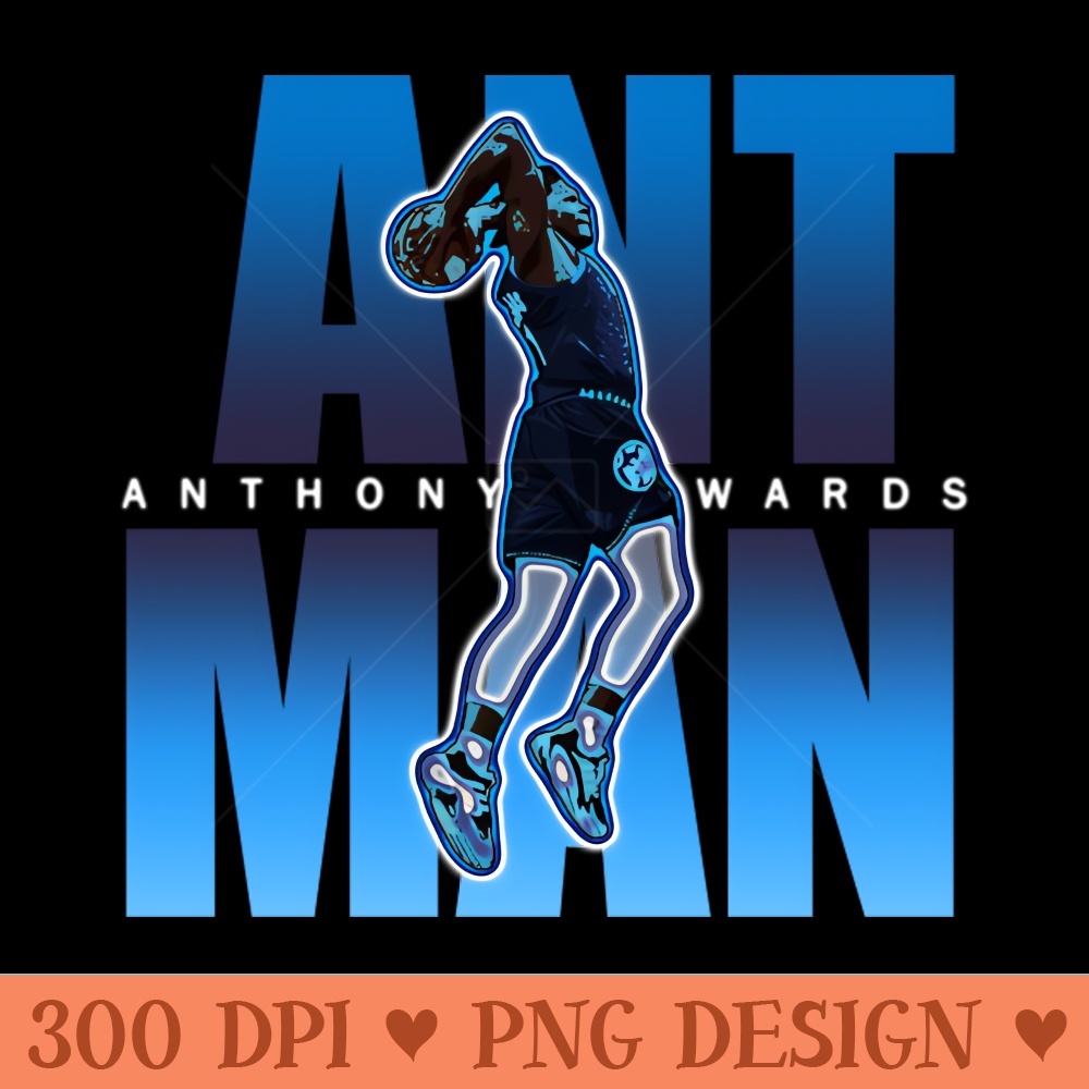 Anthony Edwards Neon Art - PNG Image Downloads | Inspire Uplift