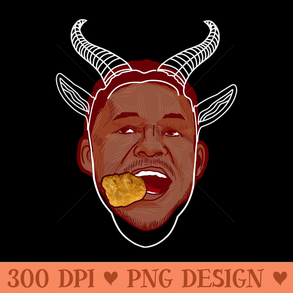 The Goat Anthony Edwards Eats Nuggets - PNG Clipart | Inspire Uplift