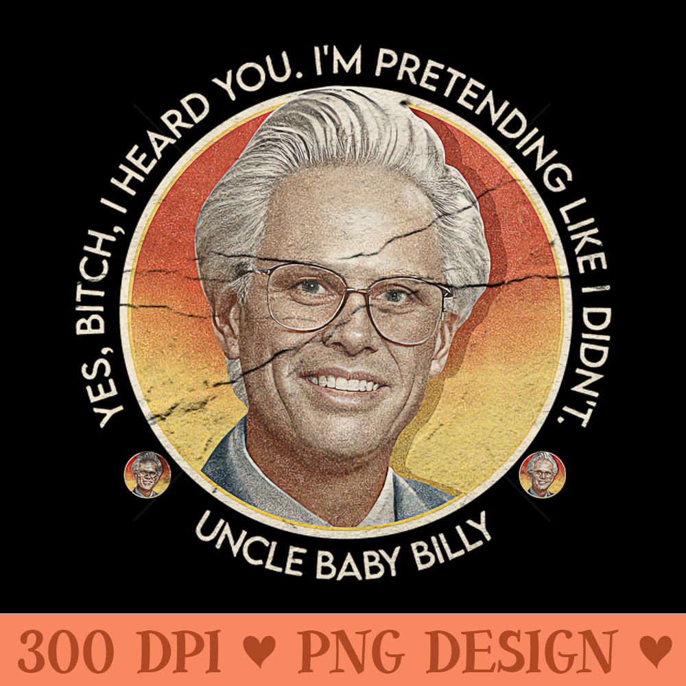 VINTAGE RETRO BABY BILLY - Sublimation PNG Designs | Inspire Uplift