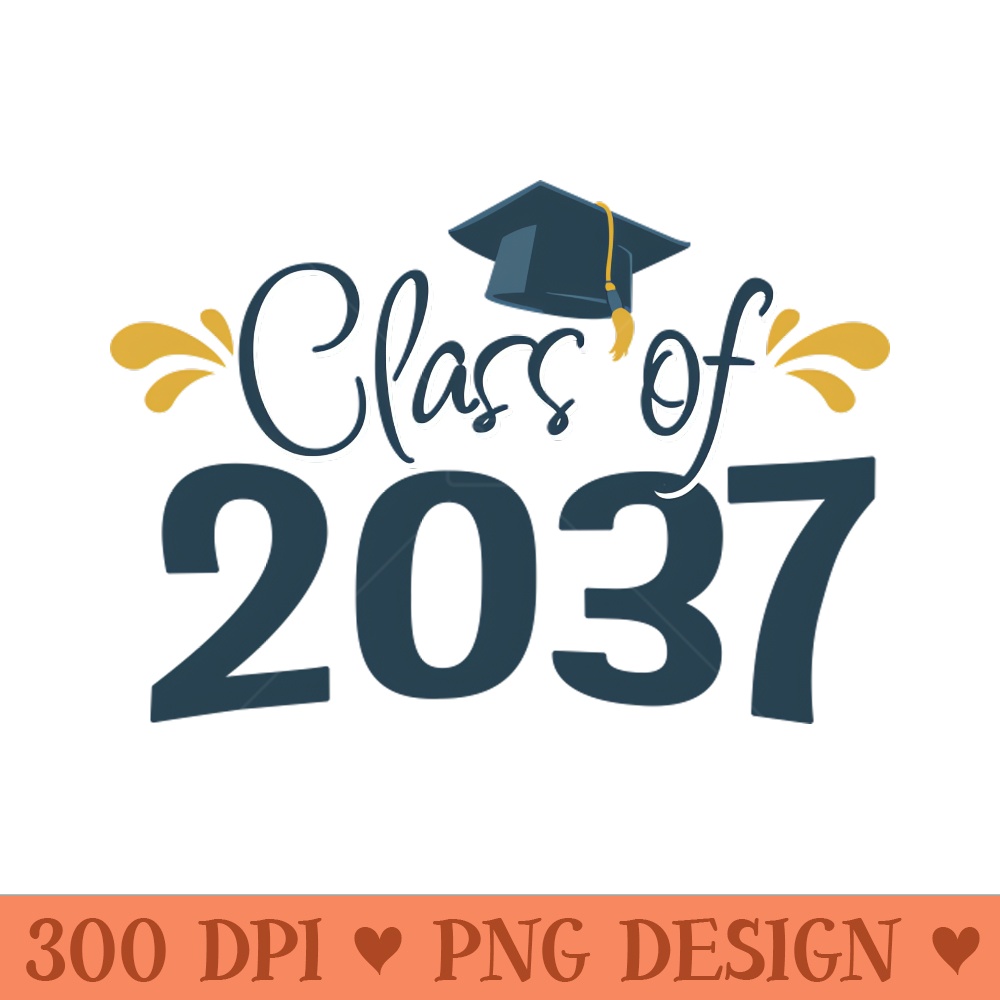 Class Of 2037 Grow With Me - PNG Illustrations | Inspire Uplift