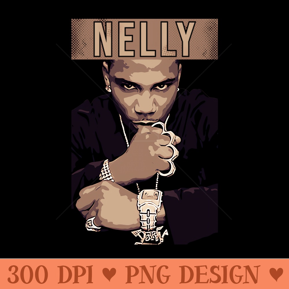 Nelly Rapper - Instant PNG Download | Inspire Uplift