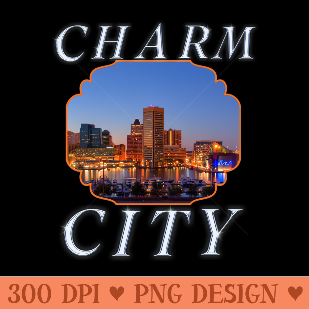CHARM CITY SET DESIGN - PNG Download Library | Inspire Uplift