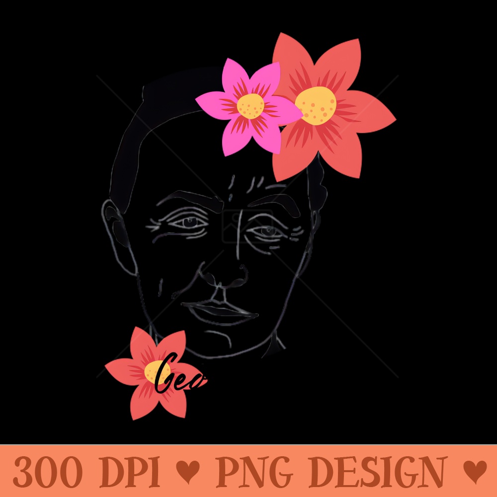 Georgia Okeeffe - Digital PNG Graphics | Inspire Uplift