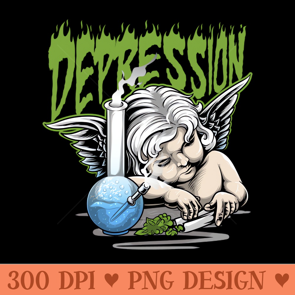 DEPRESSION - Digital PNG Graphics | Inspire Uplift