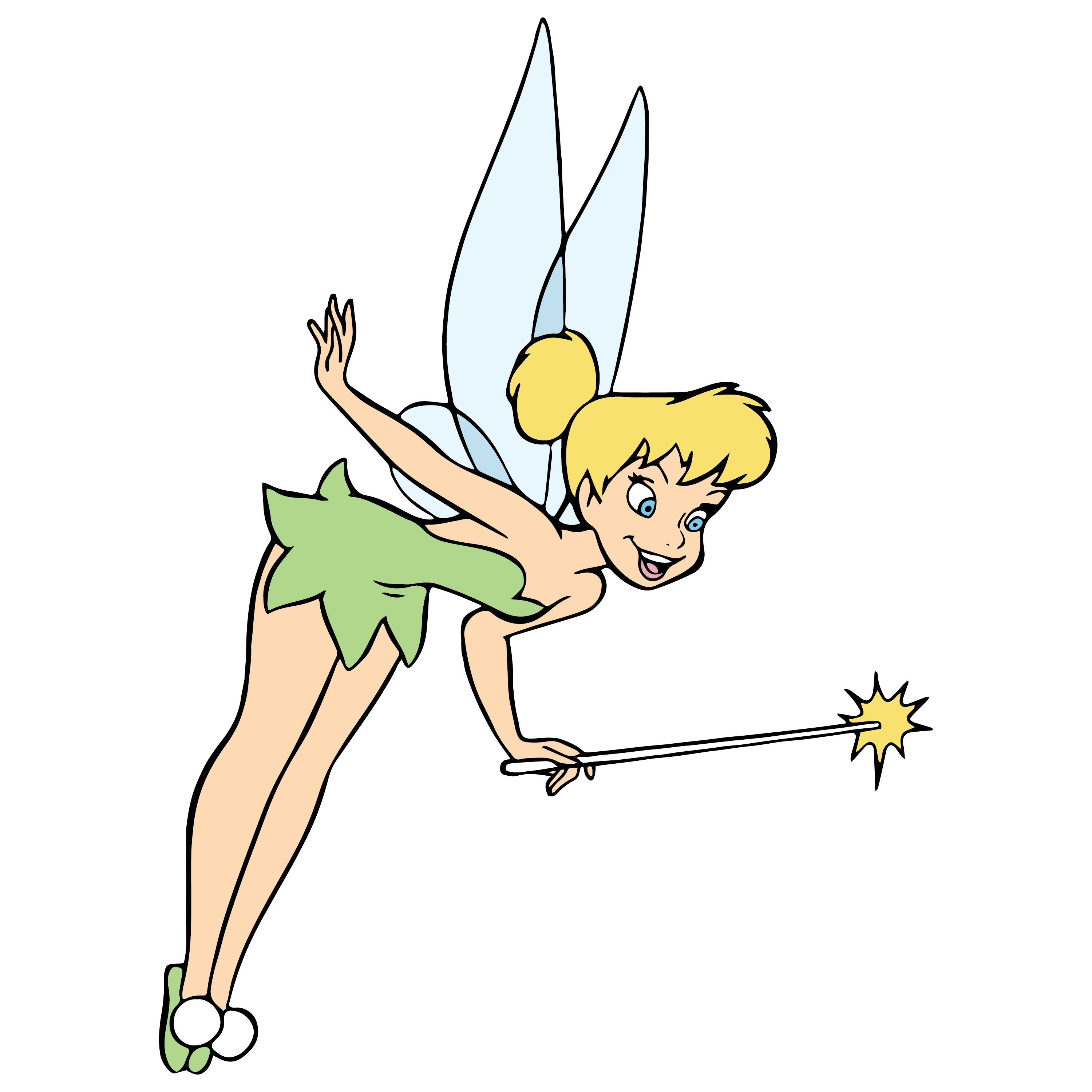 Tinkerbell Svg Cut File Tinkerbell Silhouette Svg Tinkerbe Inspire