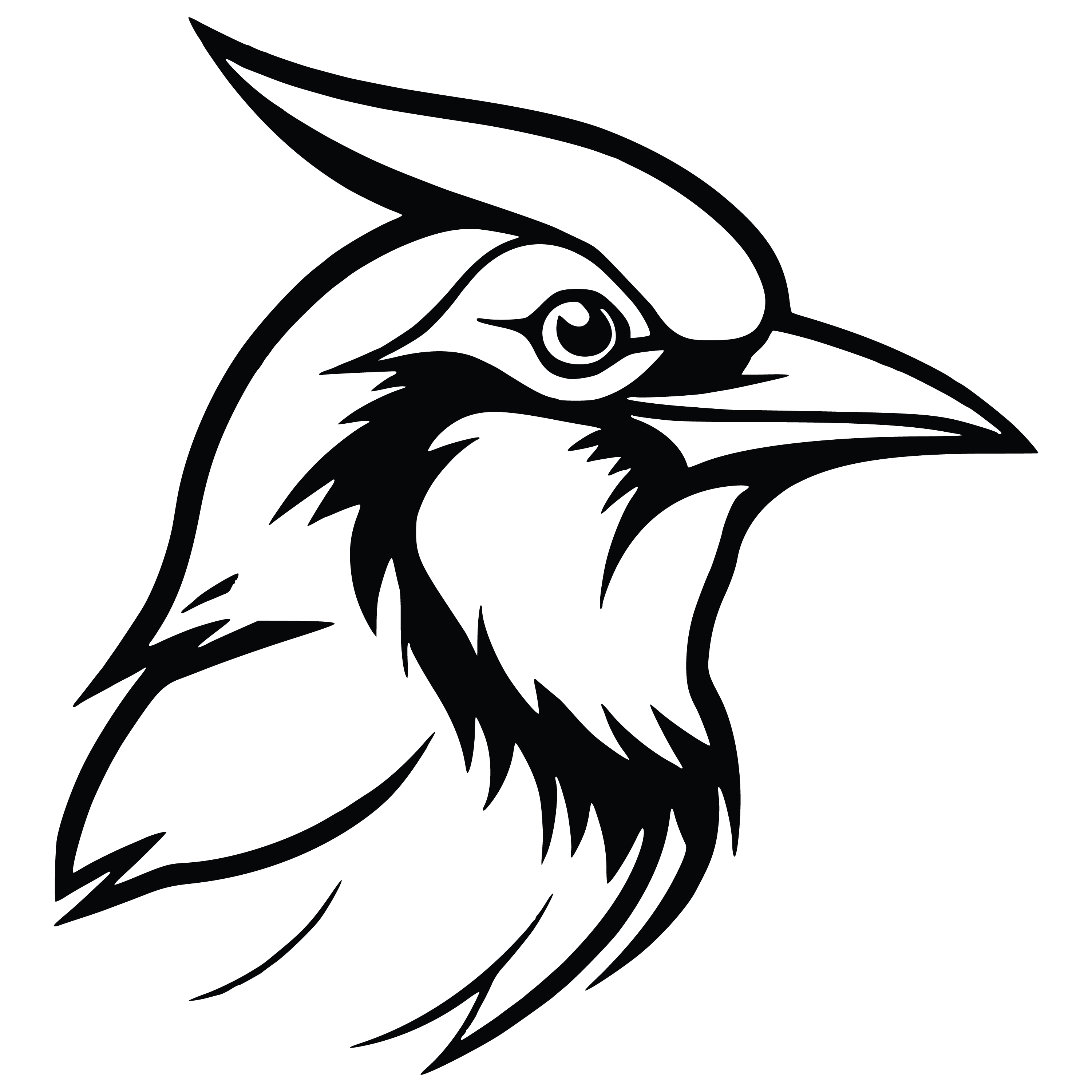 Bird SVG, Blue Jay Bird SVG, Blue Jay Bird Flower SVG, Blue | Inspire ...