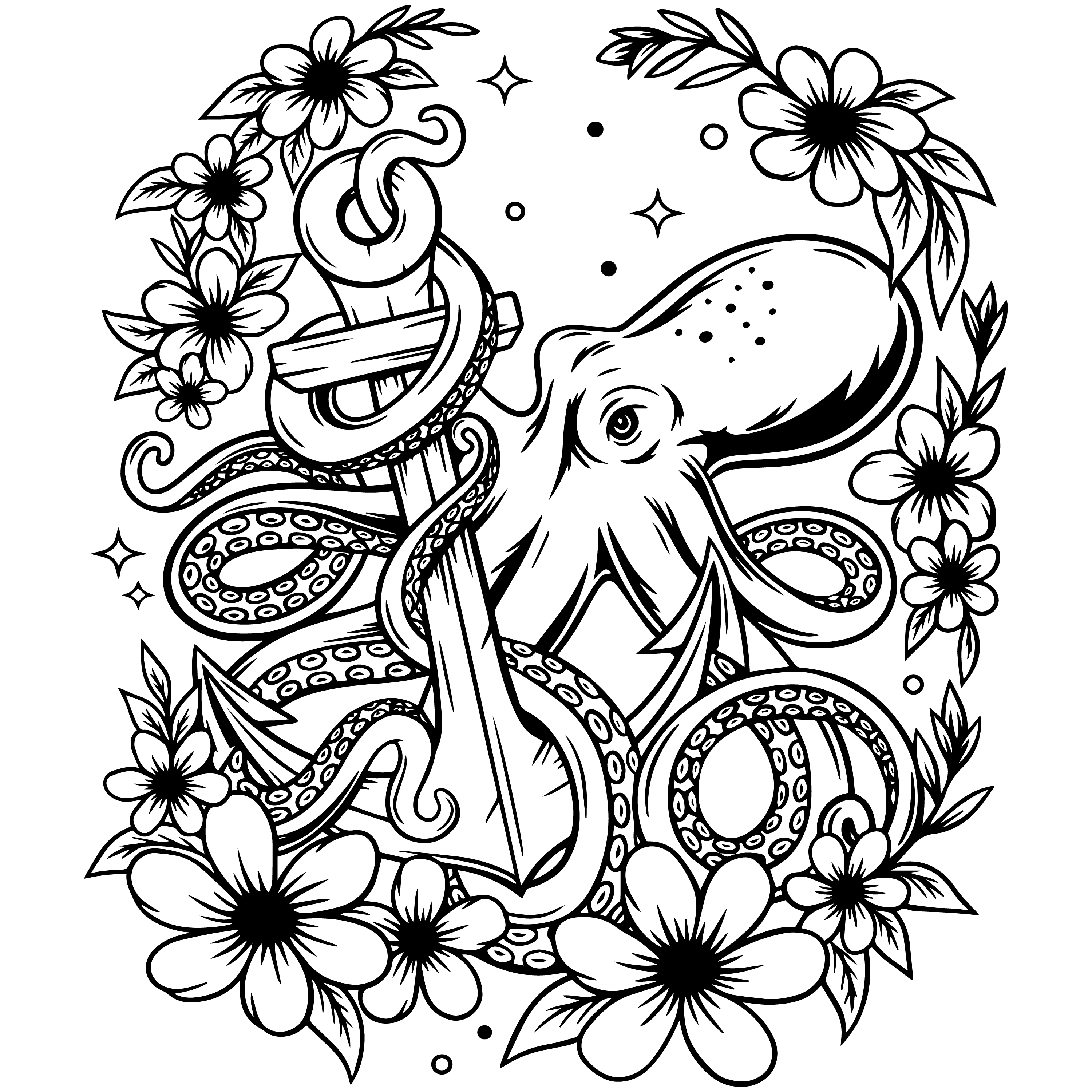 Octopus Cricut Svg | Inspire Uplift