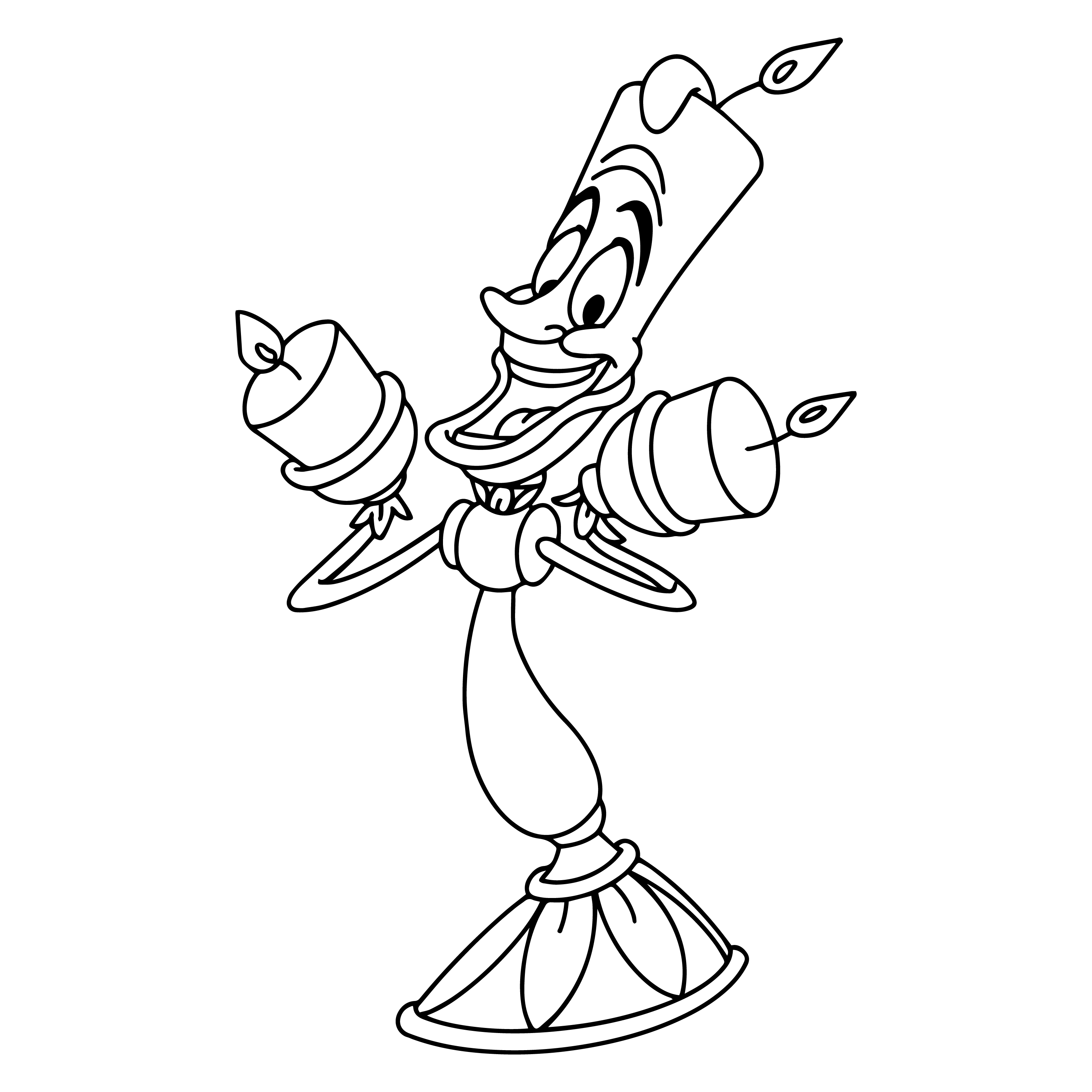 Lumiere Beauty and the Beast SVG Digital Files1 | Inspire Uplift