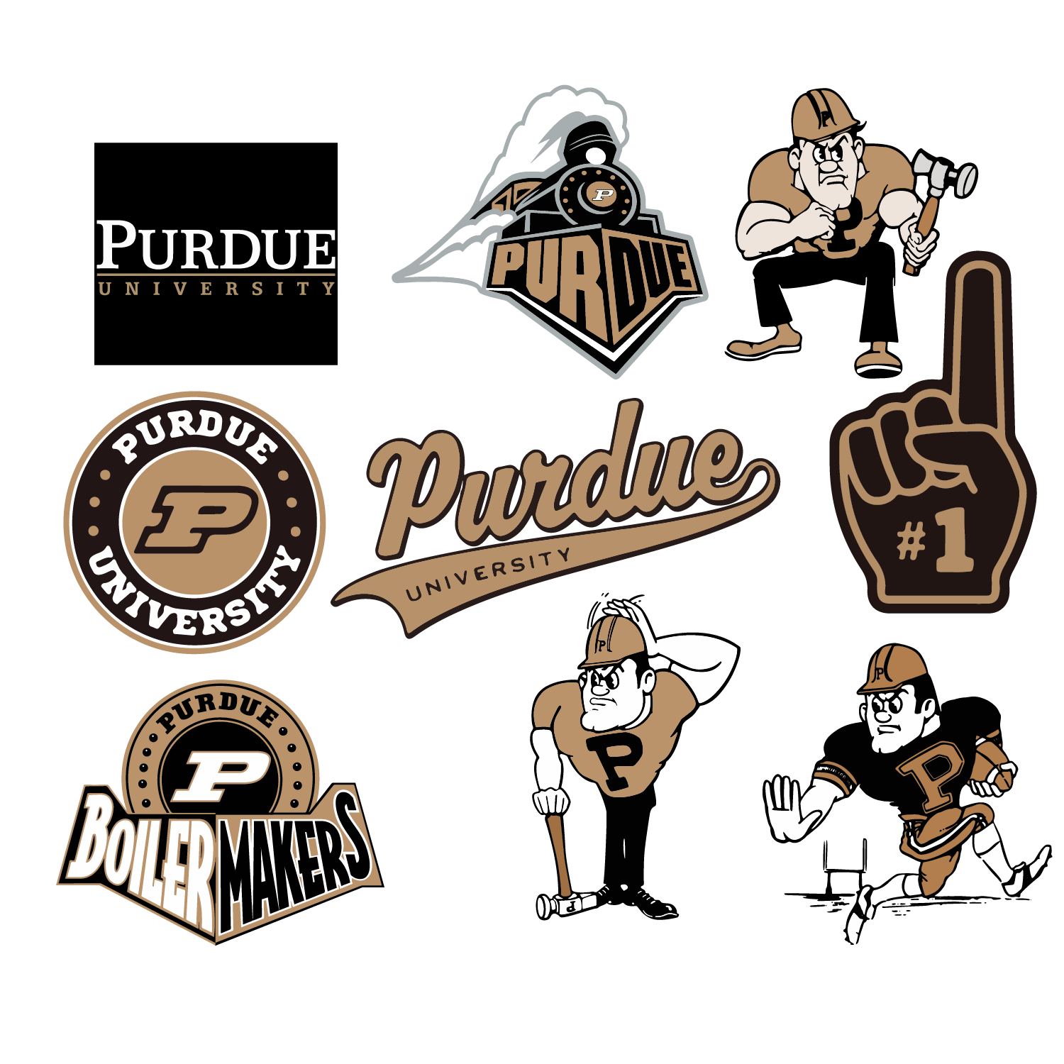 Purdue Boilermakers NCAA Football Team Svg Digital Download | Inspire ...